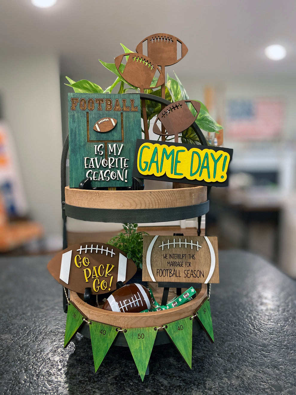 Football Tiered Tray Bundle – New Creations By Jen