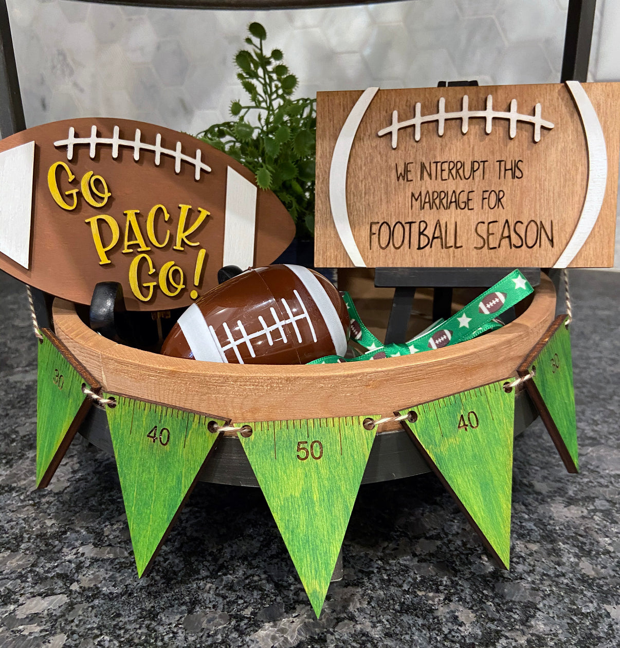 Football Tiered Tray Bundle – New Creations By Jen