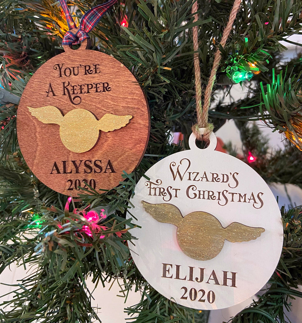 Wizard Ornament Set - Ready to Paint Craft Kit – New Creations By Jen