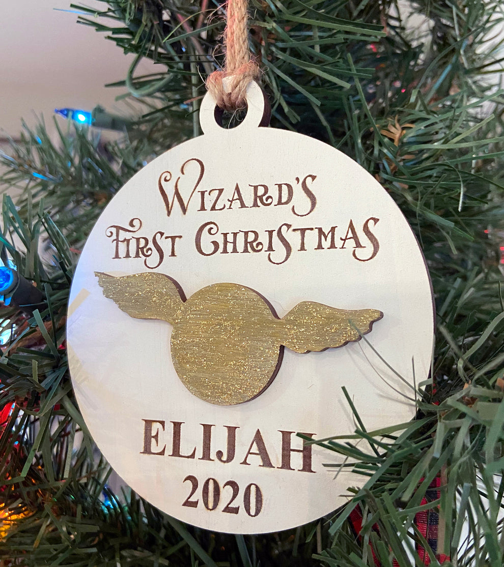 Wizard Ornament Set - Ready to Paint Craft Kit – New Creations By Jen